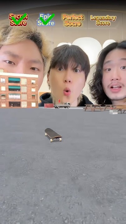 SkateBoard Parking Beatbox Game #beatbox #tiktok - YouTube
