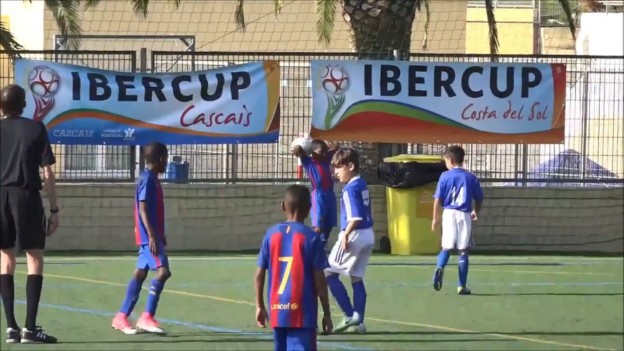 Barcelona, Boys born 2008 in Iber Cup 2017 - YouTube