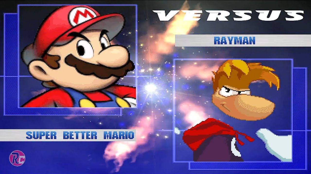 MARIO vs RAYMAN - YouTube
