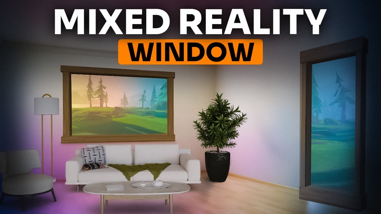 Create TRUE Mixed Reality Portal!! - YouTube