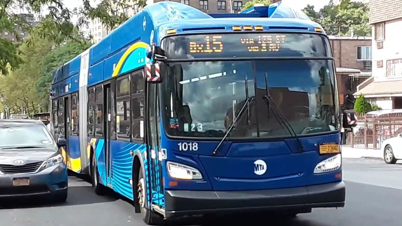 MTA: NovaBus LFSA's [1264]/[5326]|New Flyer XN60 [1018] Bx15 buses ...