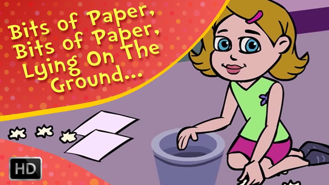 Bits of Paper - Nursery Rhymes - Baby Songs - Kids Songs - Fun ...