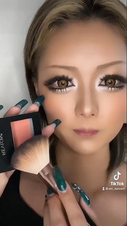 ギャルメイク工程💭 #egg #ギャル #ダンサー #ギャルメイク #毎日メイク #tiktok - YouTube