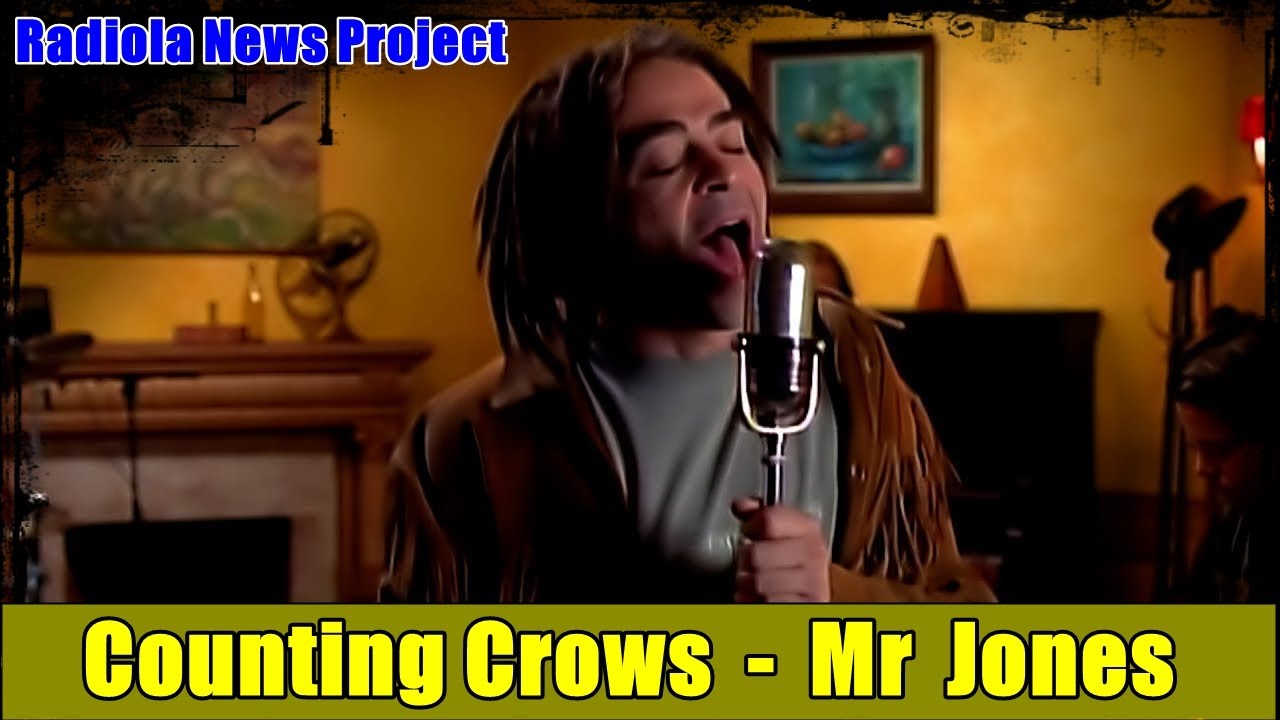 Counting Crows - Mr Jones ( Radiola News Project ) JJota Deejay - YouTube