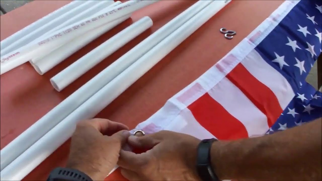 DIY RV PVC Spinning Flag Pole YouTube diy-rv-pvc-spinning-flag-pole-youtube