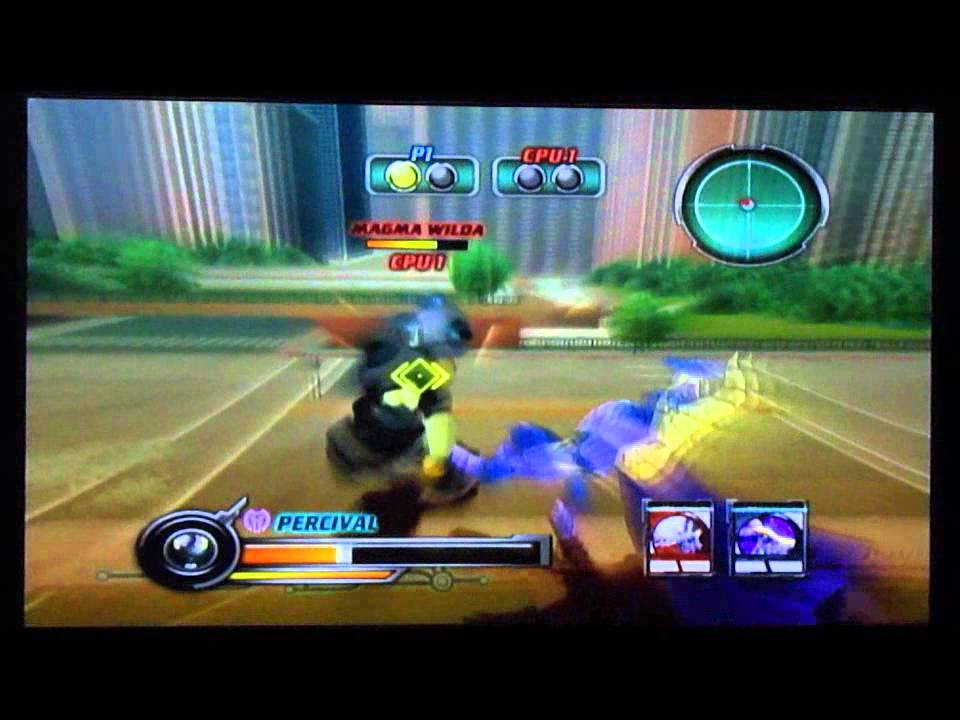 Bakugan Defenders of the Core Free Battle Darkus Percival vs Subterra ...