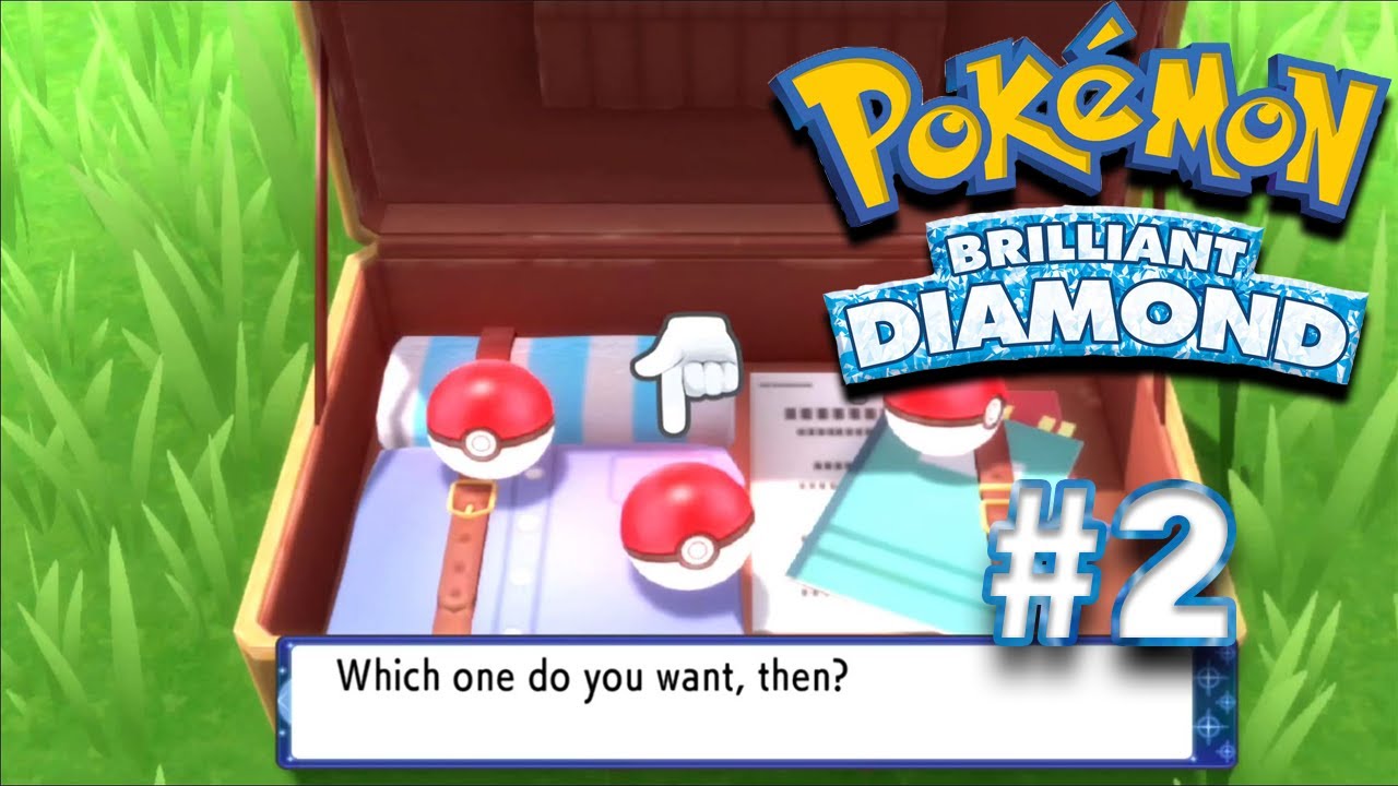 Pokemon Brilliant Diamond Part 2: The Starters 3 - YouTube
