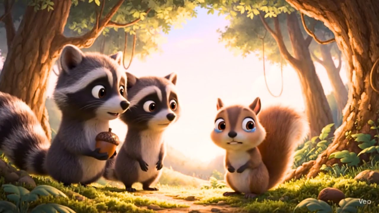 The Lost Acorn and the Brave Squirrel | A short film | Forest stories ...