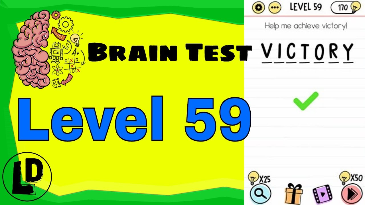 How to Beat Brain Test Level 59 Walkthrough - YouTube