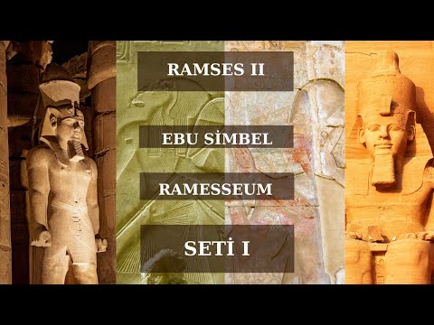 1.Seti Ve Oğlu 2.Ramses | Eski Mısır Kralları Ve İhtişamlı Yapıtları