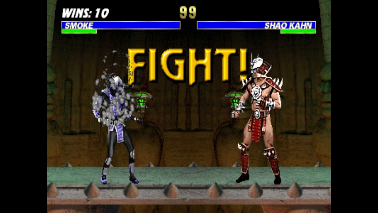 Ultimate Mortal Kombat 3 - Cyborg Smoke (No Damage) (Very Hard/Master ...