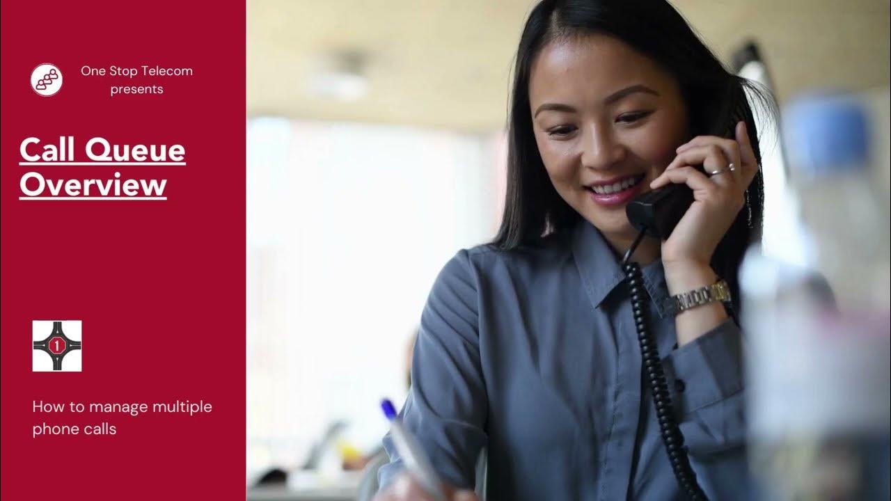 How to manage phone calls at work - call queues - YouTube