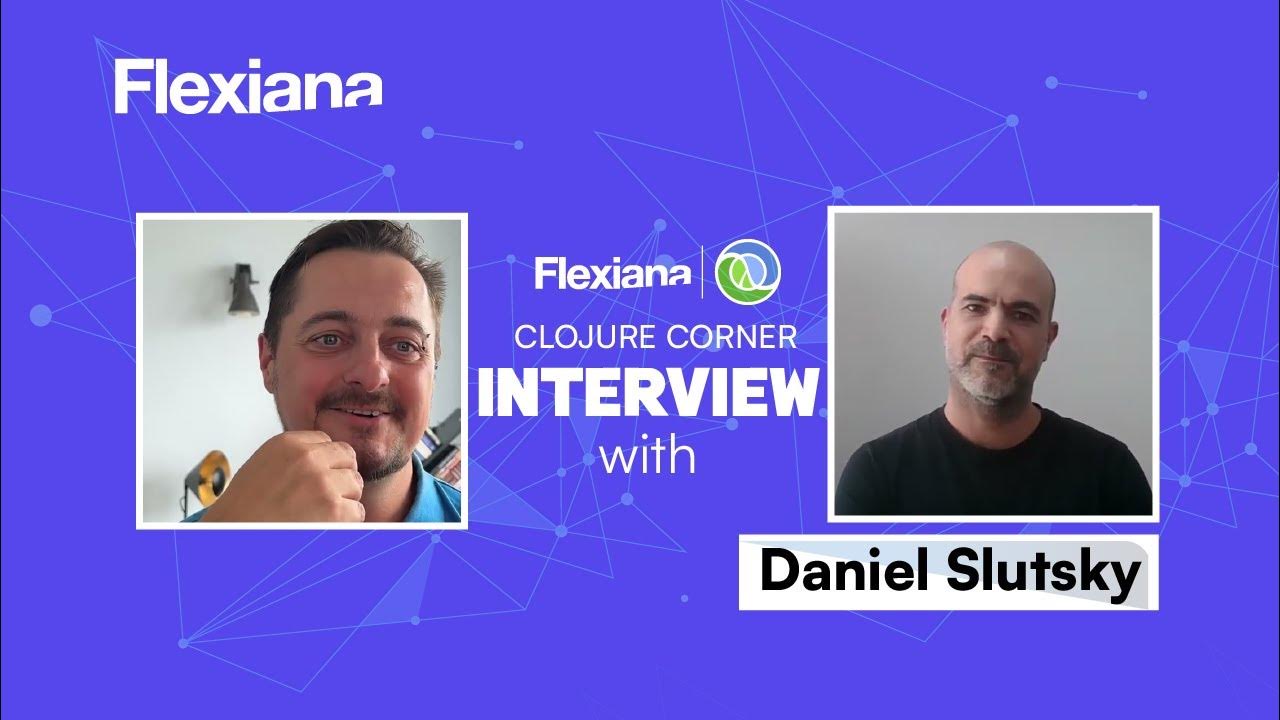 Clojure Corner: Interview with Daniel Slutsky - YouTube