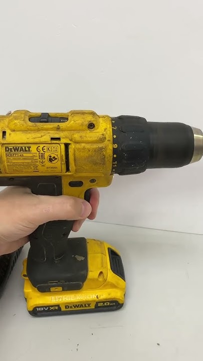 Шуруповерт Dewalt dcd771-ks - YouTube