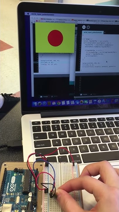 Sending Serial Data from Arduino Circuit to a Processing Application - YouTube