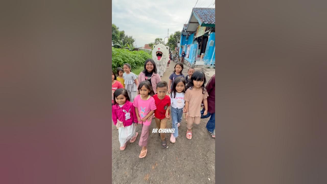 Pasukan bocil dikejar can macanan - YouTube