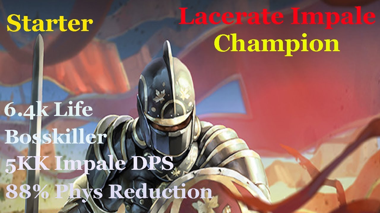 Lacerate Impale Champion - YouTube