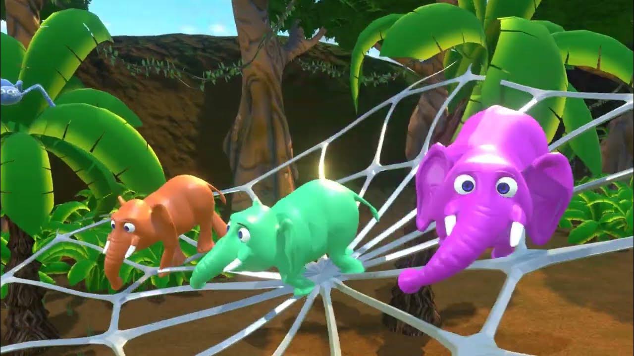 🐘 Un elefante se balanceaba sobre la tela de una araña 🕸️ Canción infantil 🎵 - YouTube
