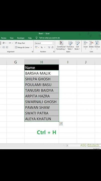 Excel Replace - Find Replace Excel - #youtubeshorts - YouTube