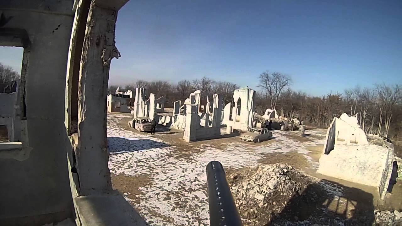 Challenge Park Extreme CPX 12/30/12 Paintball ON Armegedon - YouTube