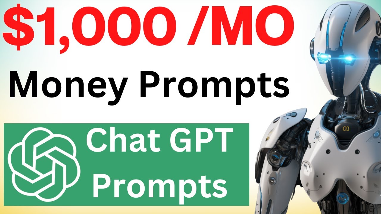 🚀 Chat GPT-4 Prompts That Earn $1000 Monthly Side Hustle Online ...
