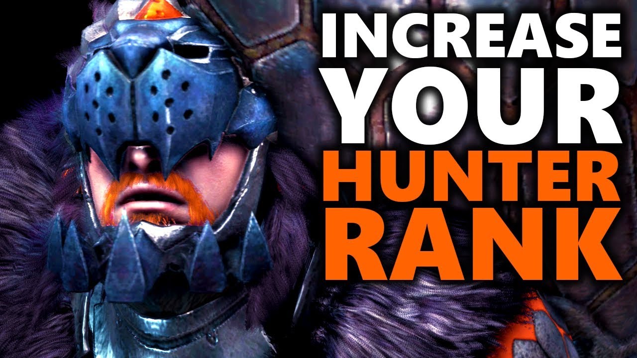INCREASE YOUR HUNTER RANK FAST - Monster Hunter World Gameplay - 'A ...