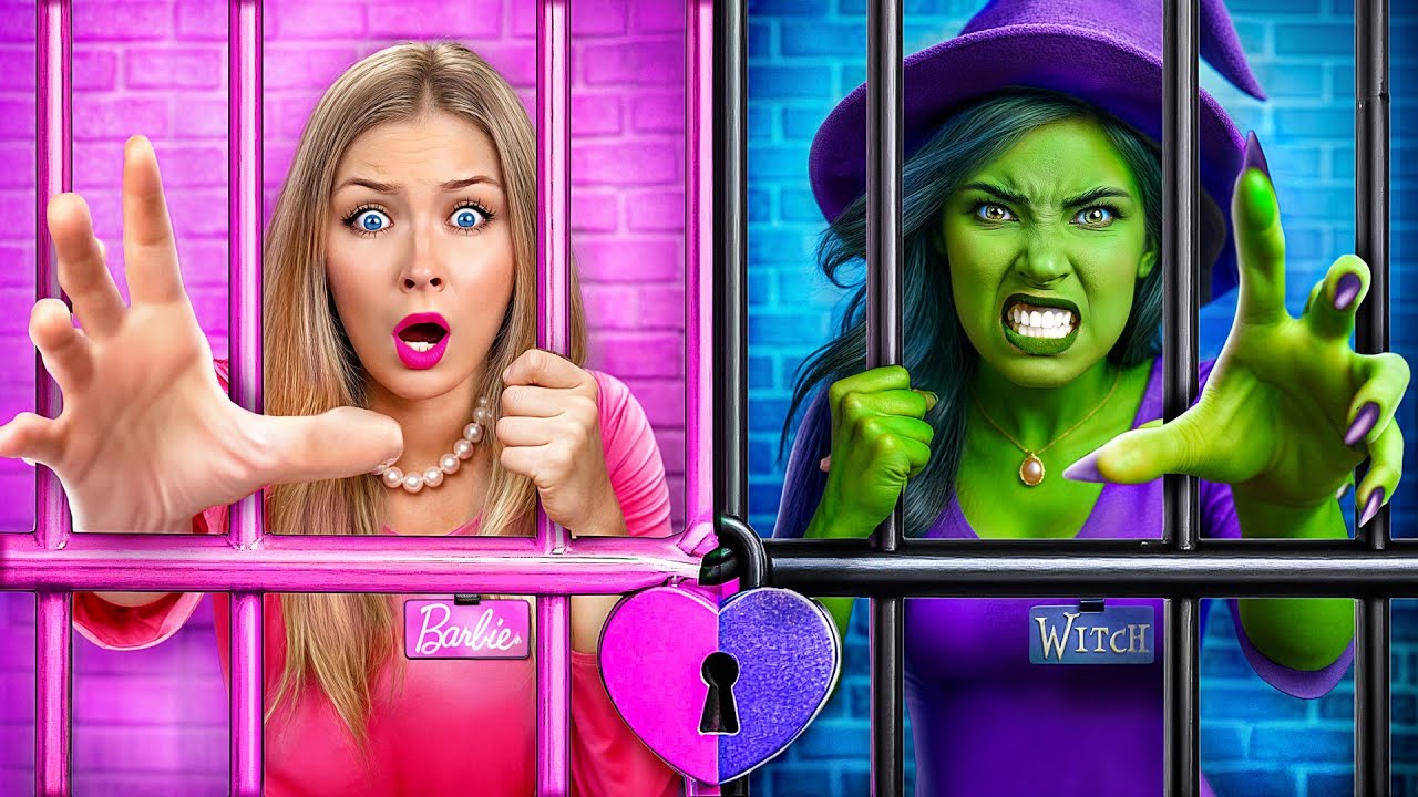 Défi Évasion de Prison | Barbie contre Wicked par Multi DO Girls - YouTube
