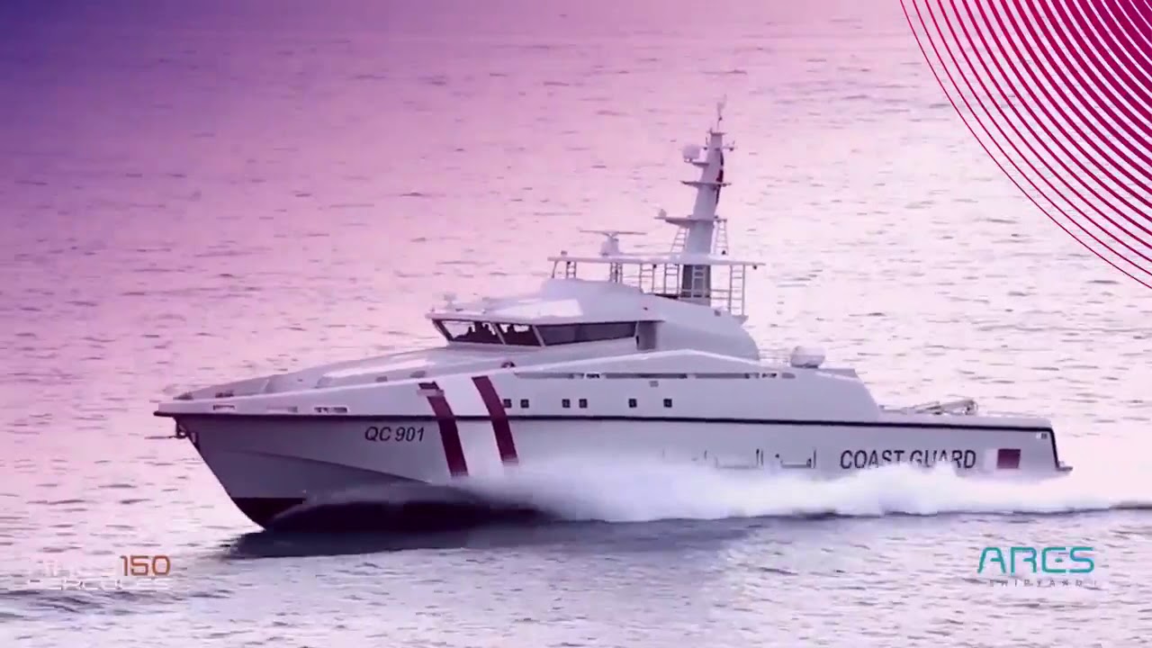 World’s Fastest Offshore Patrol Vessel - ARES 150 HERCULES - YouTube