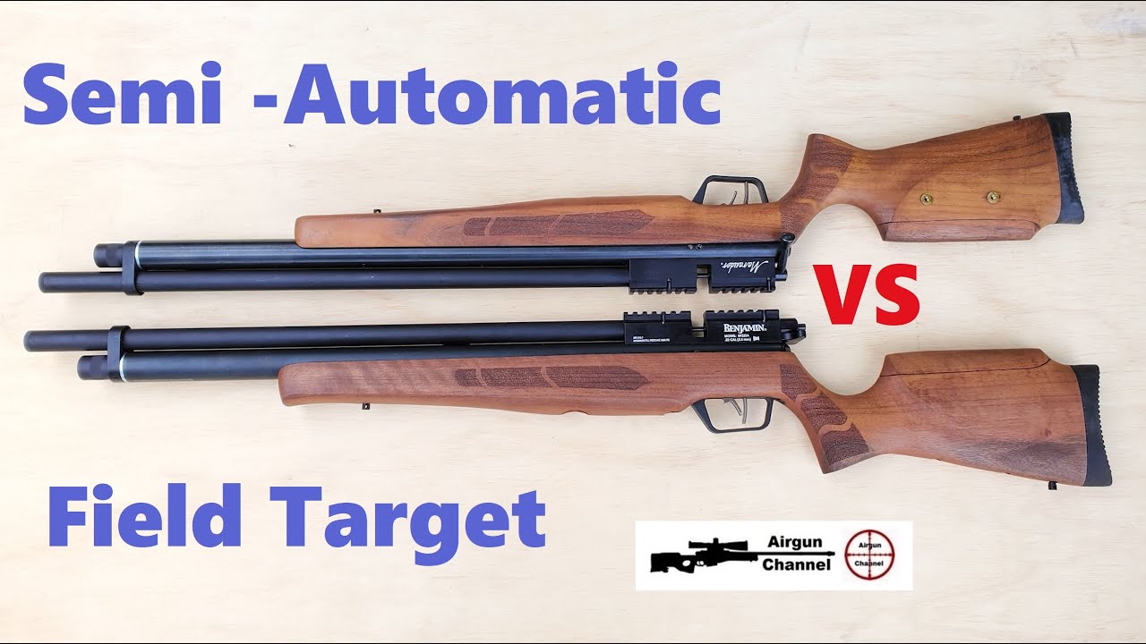 Benjamin MARAUDER (Semi Auto VS Field Target Edition) SAM versus FT ...