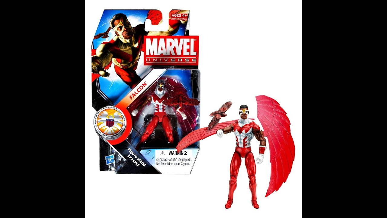 Marvel Universe Falcon Series 3 Hasbro 013 HD Action Figure Review ...
