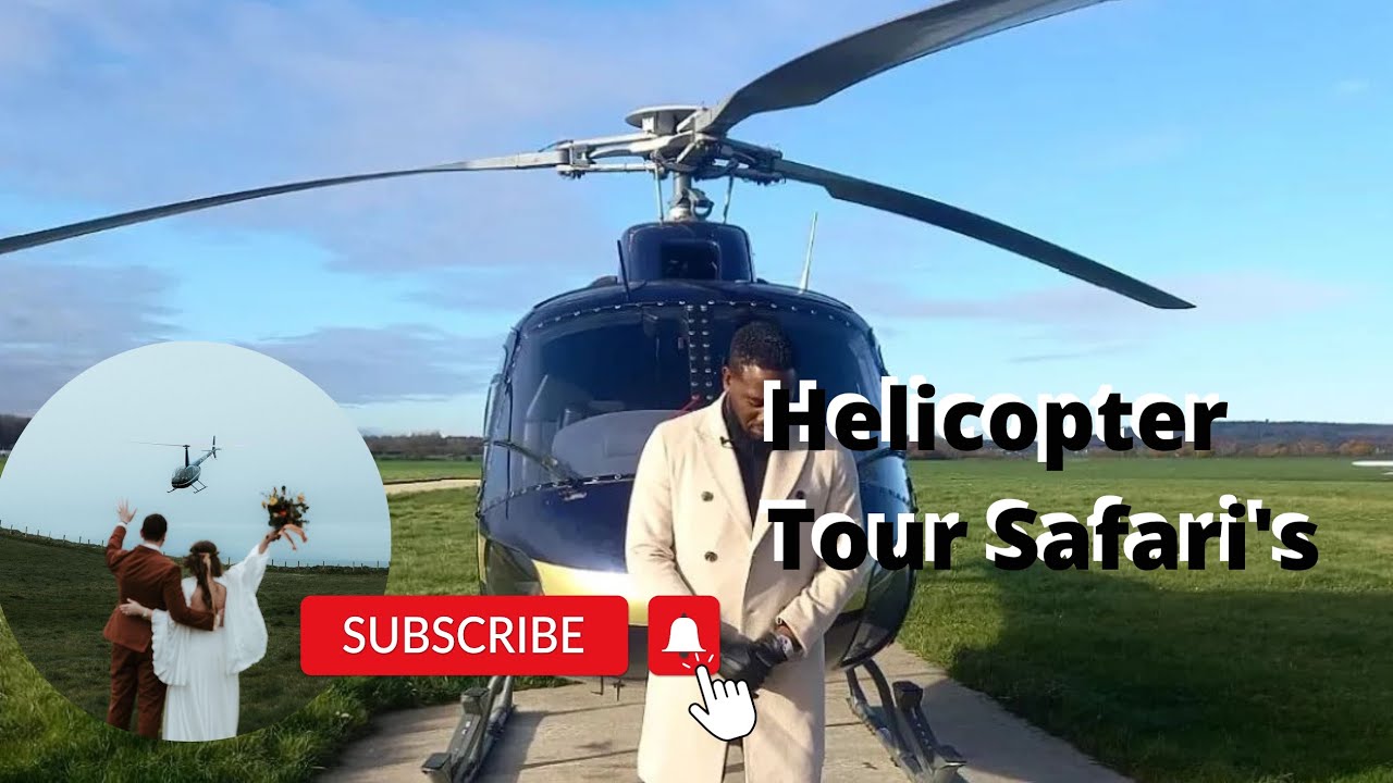 Helicopter Tour Safari's In East Africa 🚁 🇰🇪🇺🇬🇷🇼🇹🇿 - YouTube