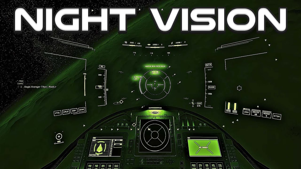 Night Vision in Star Citizen?! - YouTube