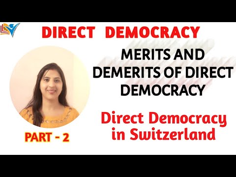 Merits and Demerits of Direct Democracy | Part -2 - YouTube