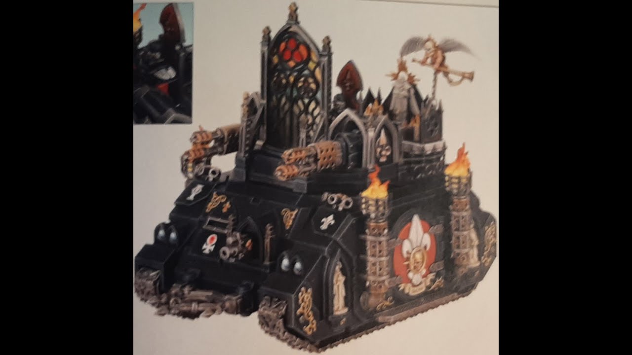 Lets Build EP 166 Sisters Immolator for Games of 40K - YouTube