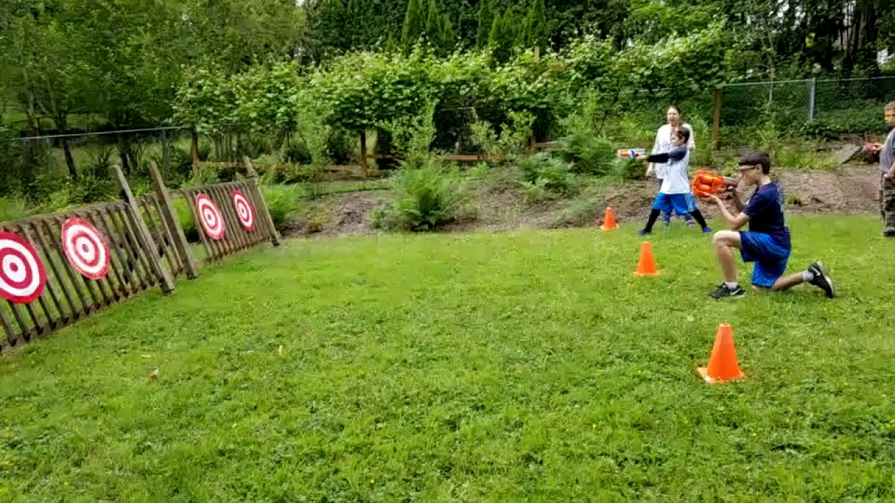 Nerf Range 1 - YouTube