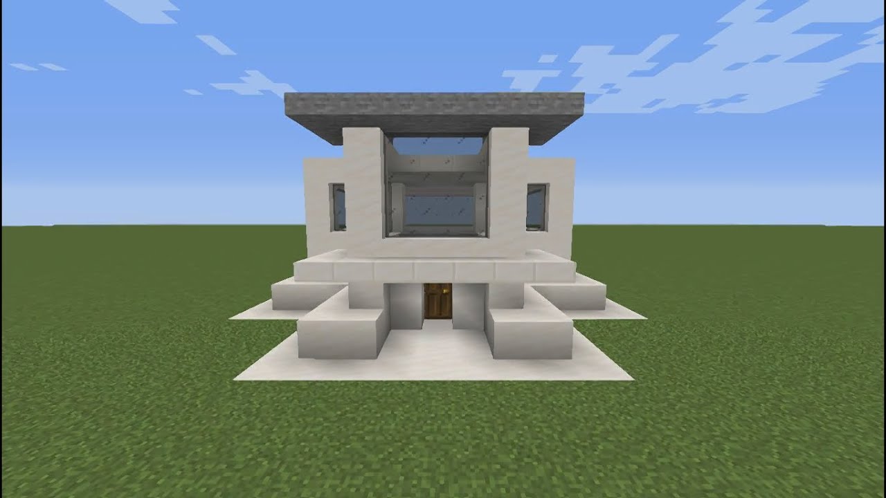 Minecraft: How to Build a White House | Simple or Not Simple Survival ...
