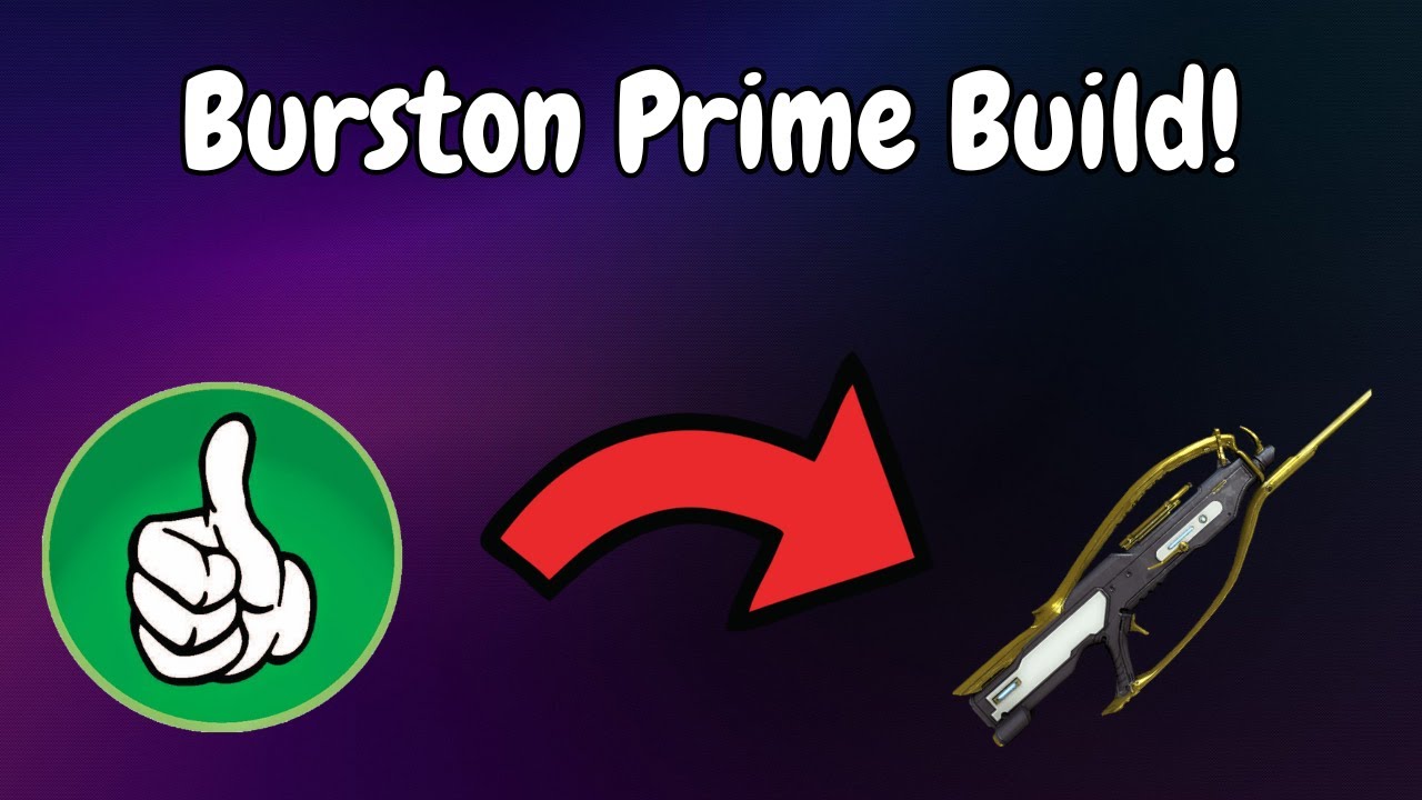 Burston Prime build to shred the Steel Path with ease! - YouTube