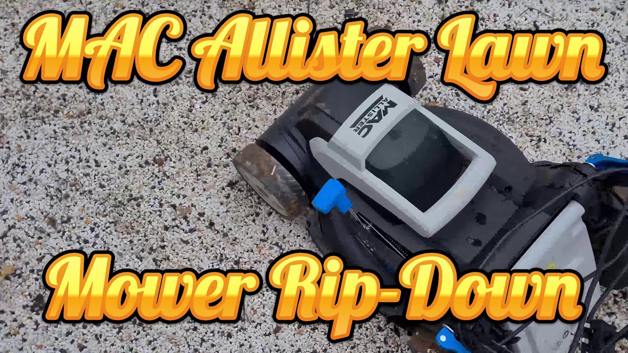 E202 MAC Allister Lawn Mower Rip Down, Gold Pin Stacking, Devil forge ...
