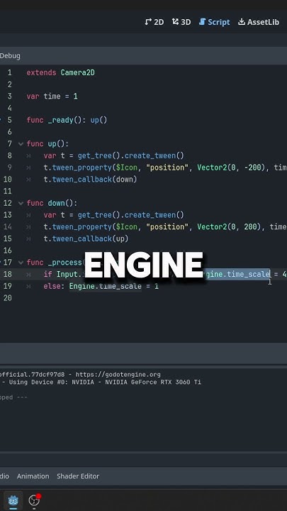 How To Control Time In Godot - YouTube