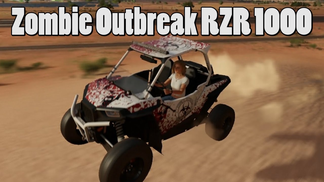 Forza Horizon 3 - Polaris RZR 1000 Build - Zombie Outbreak Team - YouTube