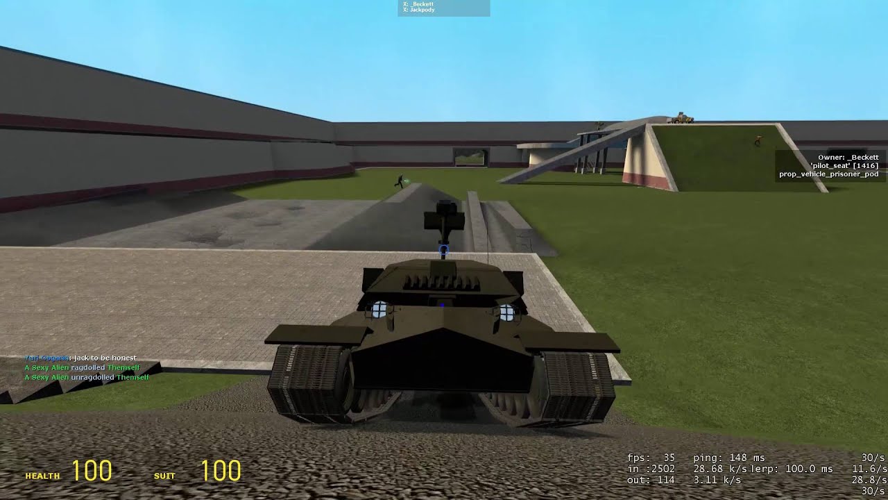 The IS-7 first show (Gmod ACF) - YouTube