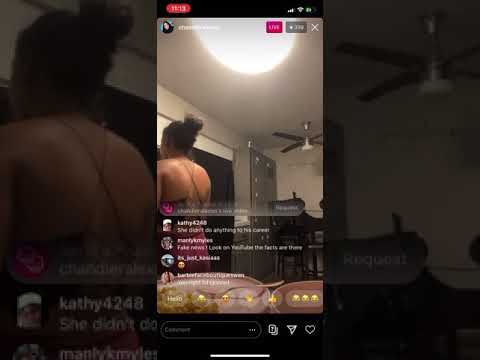 ChandlerAlexis on ig live