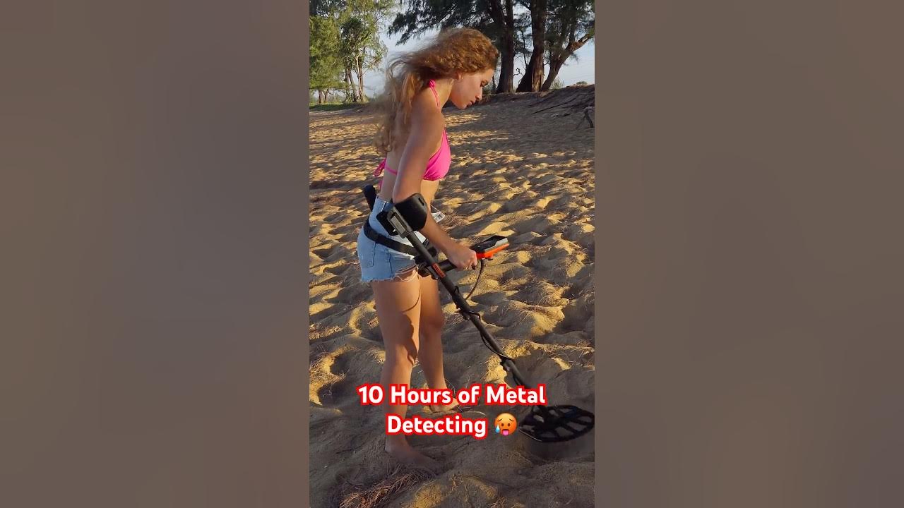 10 Hours of Metal Detecting – Was It Worth It? 🤯💎 Subscribe ️ #beachfinds #metaldetecting - YouTube