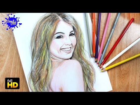 DRAWING THALIA / Dibujando a thalia - YouTube