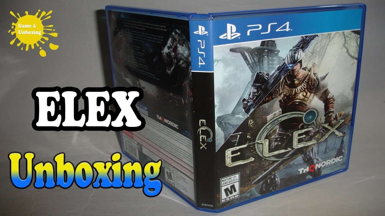 ELEX PS4 Unboxing & Overview - YouTube