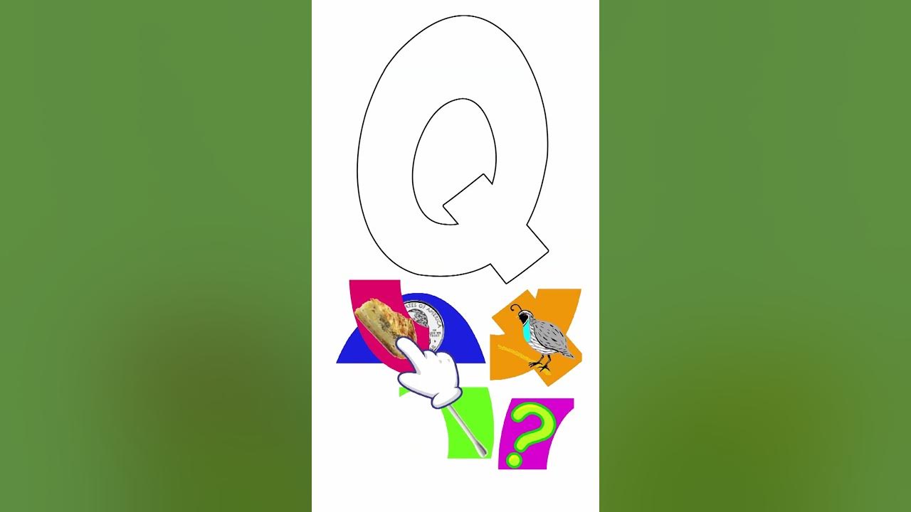 Letter Q puzzle🧩字母Q拼圖 #kidsvideo #alphabet - YouTube