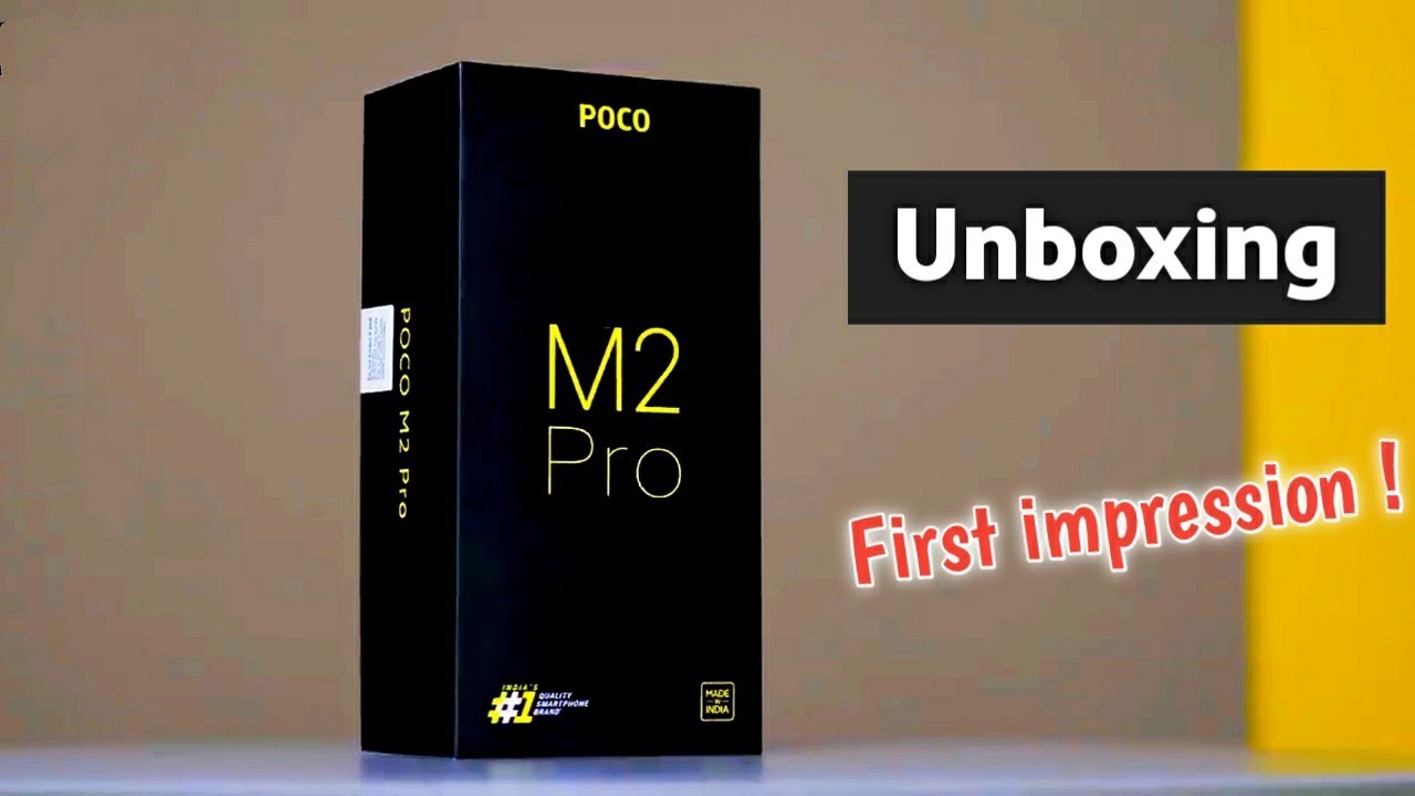 Poco M2 Pro Unboxing and First Impression || Specifications, Price ...