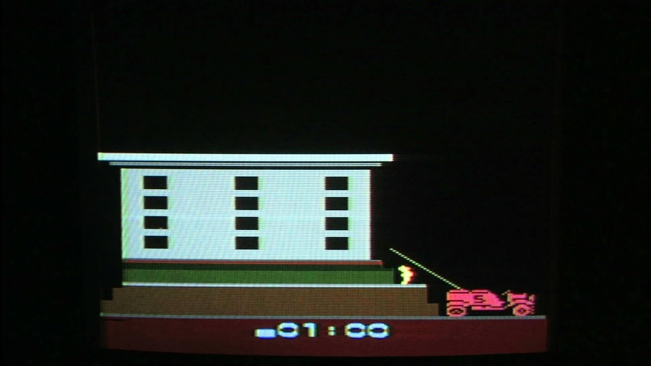 Classic Game Room - FIRE FIGHTER Atari 2600 review - YouTube