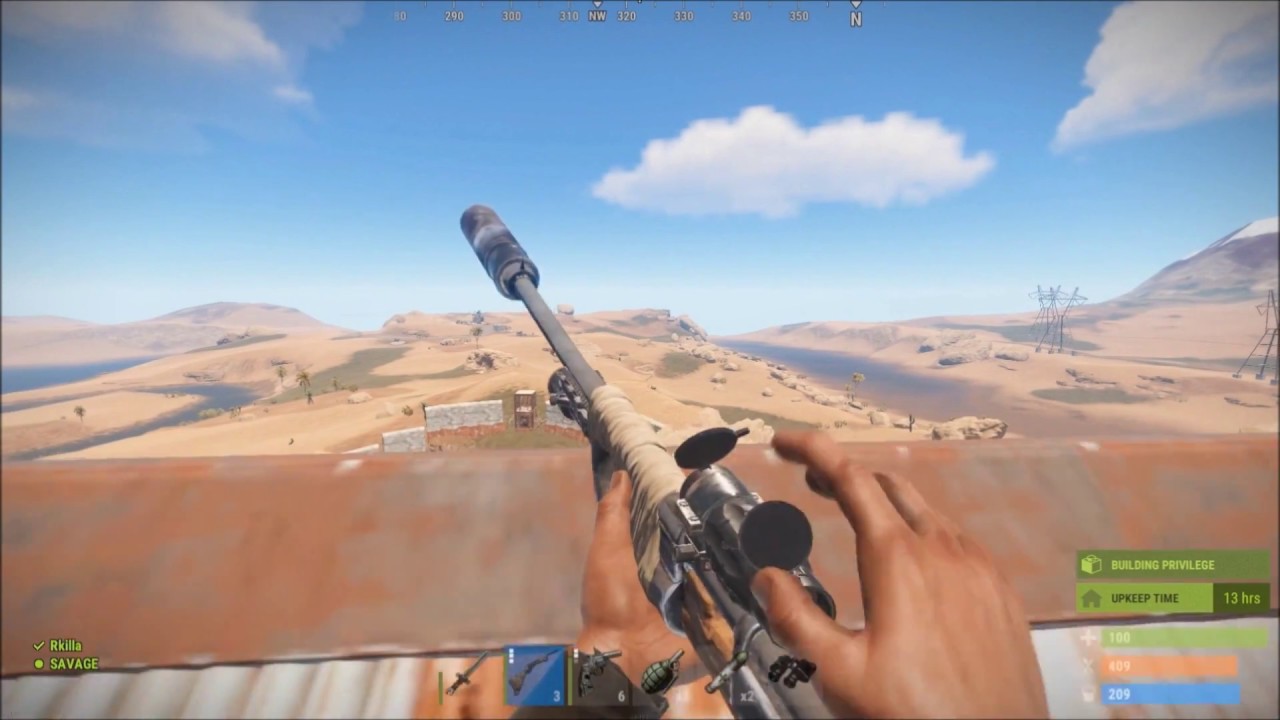 SAVAGE RUST BASE DEFENSE 2.0 - YouTube