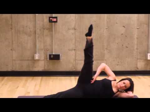 Fitivity Pilates: Side Leg Lift (GetFitivity.com) - YouTube